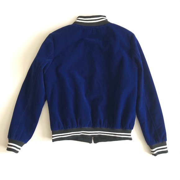 SHEIN | Jackets & Coats | Shein Royal Blue Collegiate Varsity Jacket Xs ...